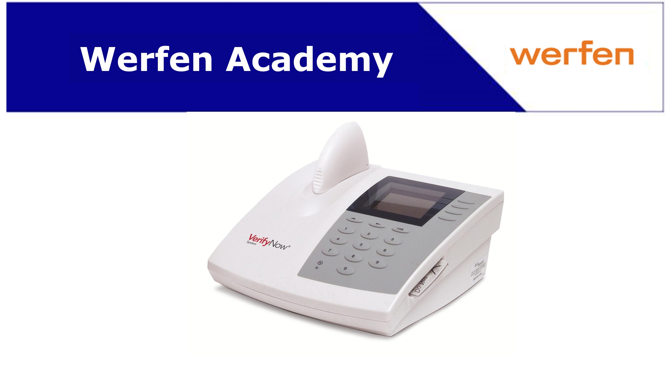 [ACDX ACADEMY] VerifyNow 사용자 교육 안내 | 한국 Werfen